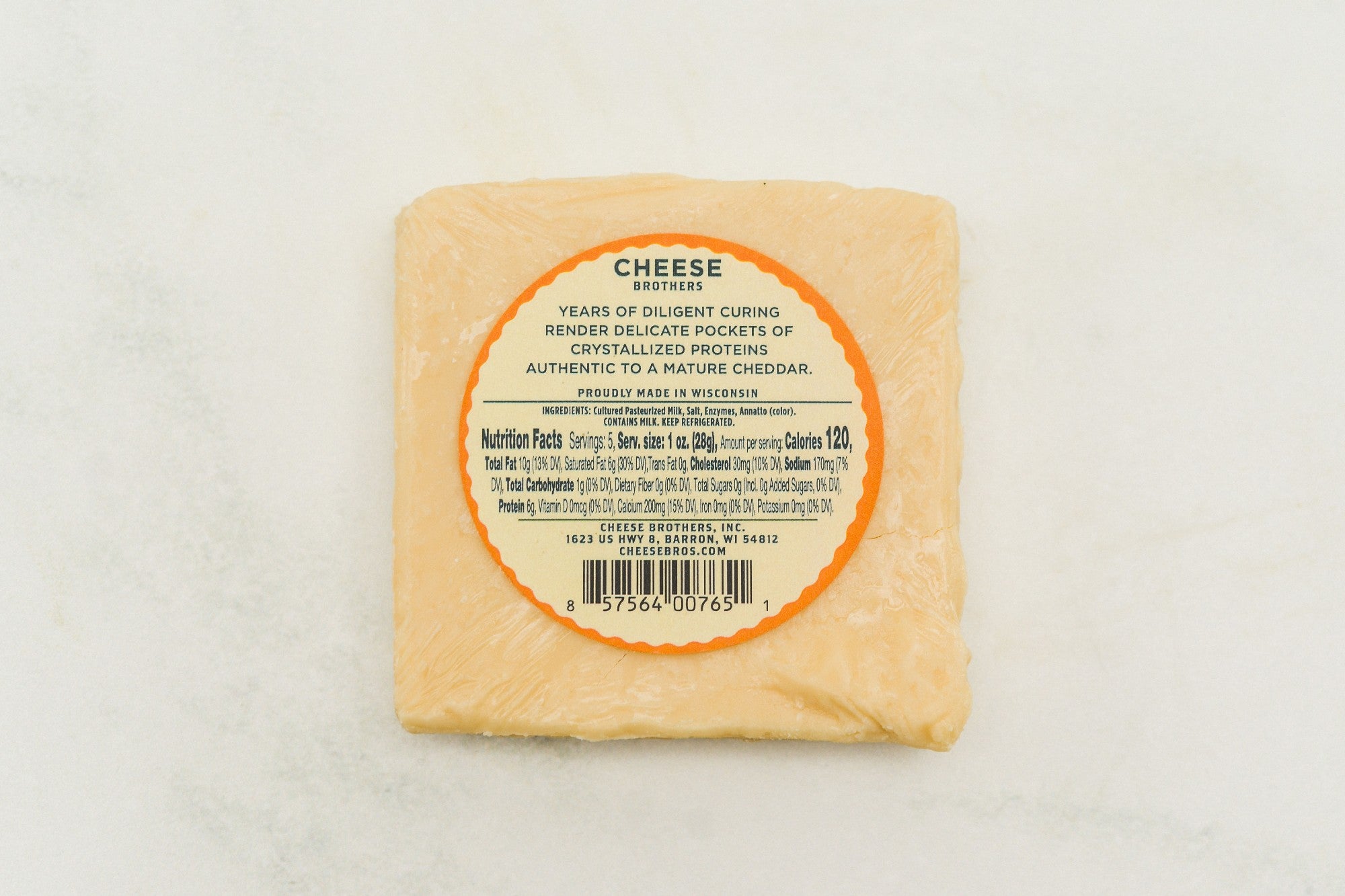 Artisanal 15-Year Aged Wisconsin Cheddar | Order Online for Delivery