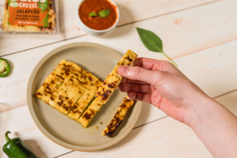 Jalapeño Golden Baked Bliss Cheese | Order Wisconsin Bread Cheese
