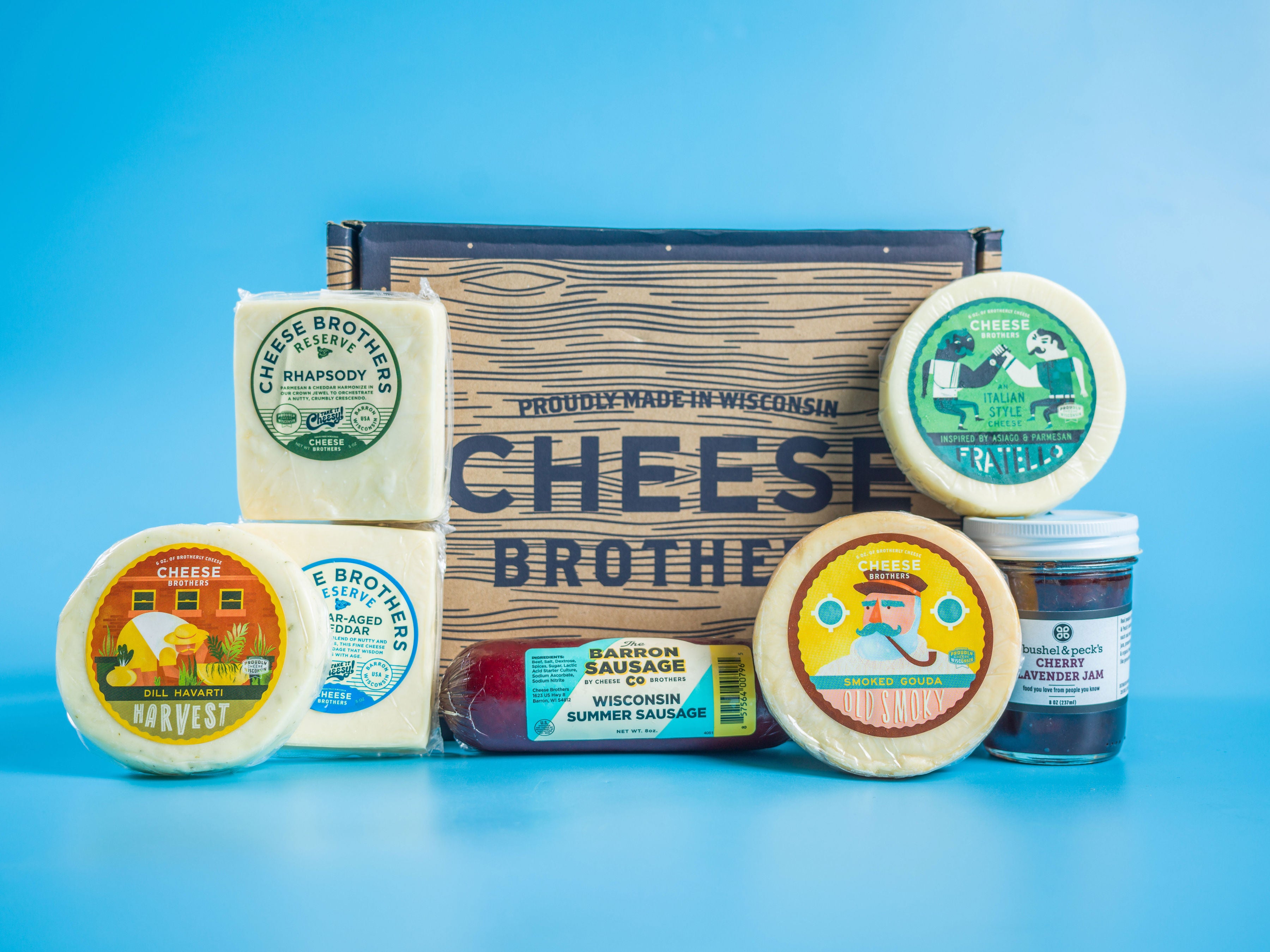 Gourmet Wisconsin Charcuterie Box | Order Online for Fast Delivery