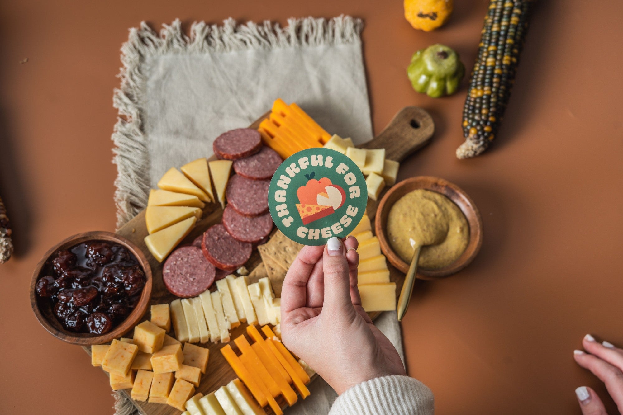 Deluxe "Thankful for Cheese" Holiday Gift Pack