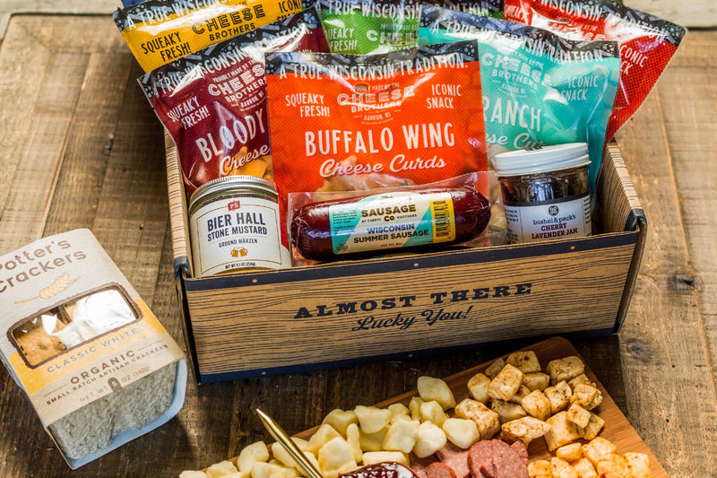 Deluxe Cheese Curd Gift Box | Wisconsin's Cheese Brothers