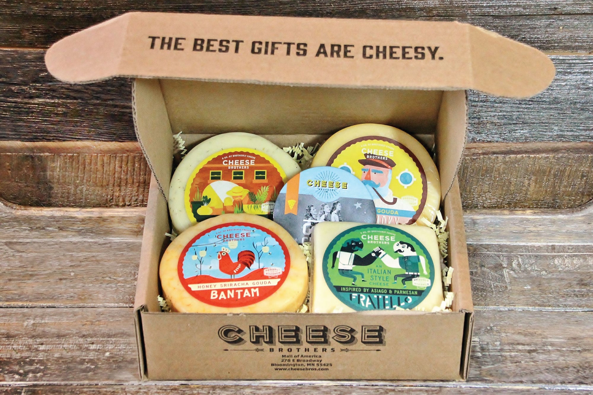 Wisconsin Cheese Board | Shipped from Cheese Brothers